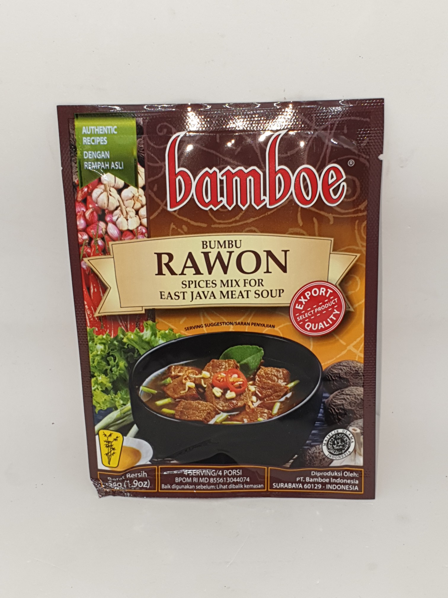 Bamboe Gewuerzpaste - Rawon - Deluvina Onlineshop - Deluvina Online Shop
