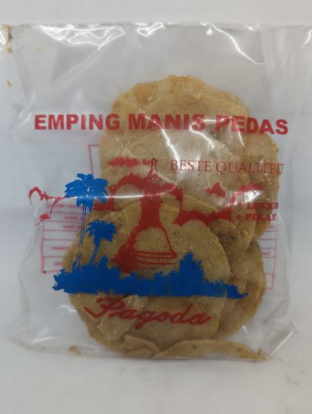 Emping Manis Pedas 150 gr - Deluvina Onlineshop - Deluvina Online Shop
